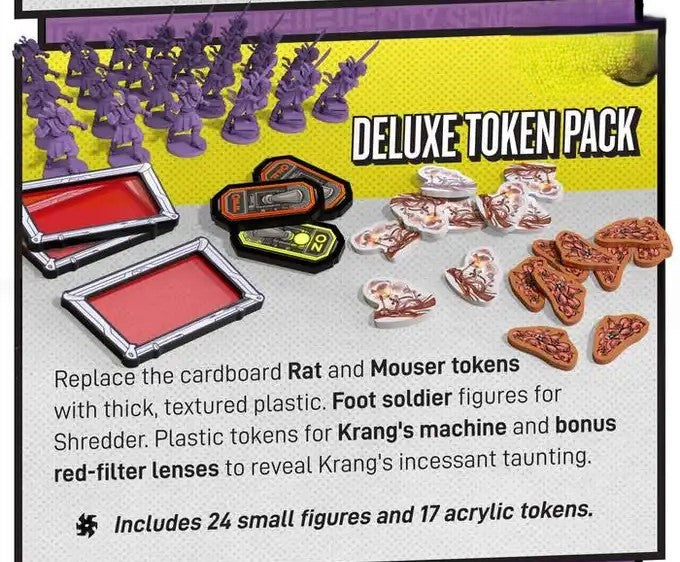 Unmatched Adventures: Teenage Mutant Ninja Turtles - Deluxe Token Pack ...