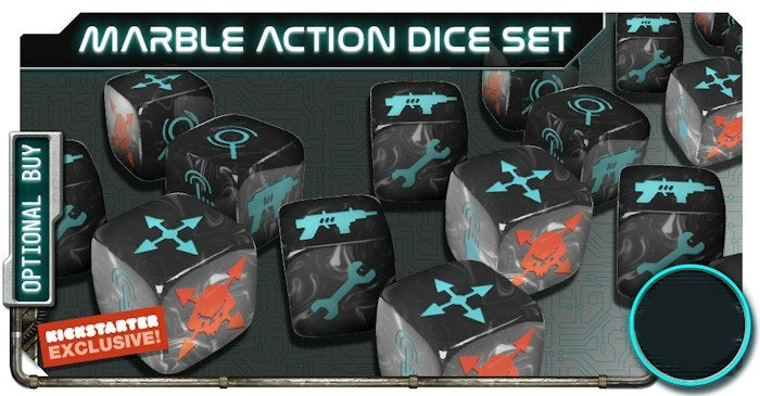 Project Elite: Marble Action Dice – Board Game Emporium