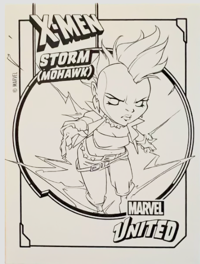 Marvel United: X-Men - Storm (Mohawk) – Board Game Emporium