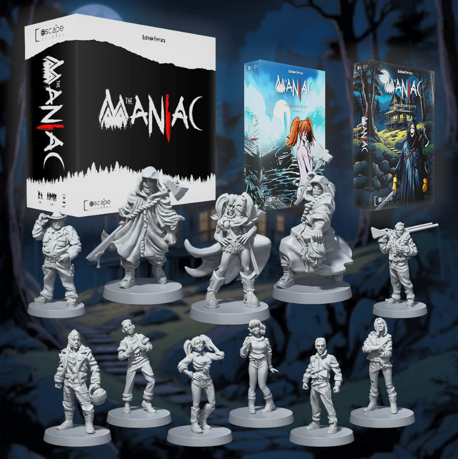 The Maniac: All in Collector Edition (Pre-Order) – Board Game Emporium