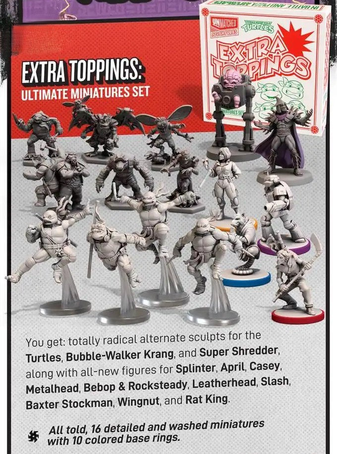 Unmatched Adventures: Teenage Mutant Ninja Turtles -Ultimate Miniature ...