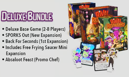 Rival Restaurants: Deluxe Bundle – Board Game Emporium